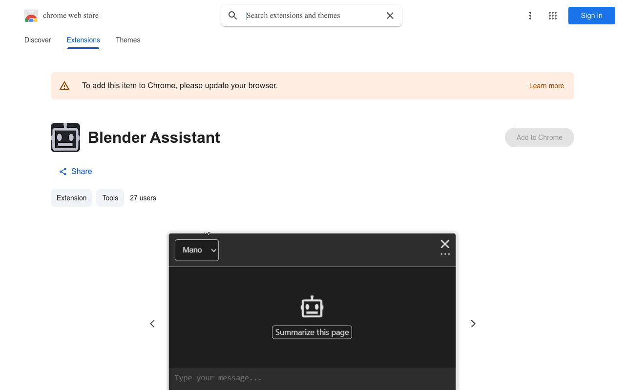 Blender Assistant | AI Tool Review & Ratings | Aigist.org
